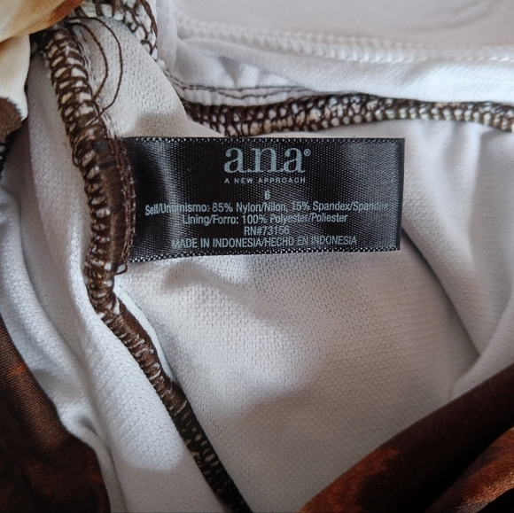 a.n.a | Swim | Ana New Approach Swimsuit 8 One Piece Halter | Poshmark